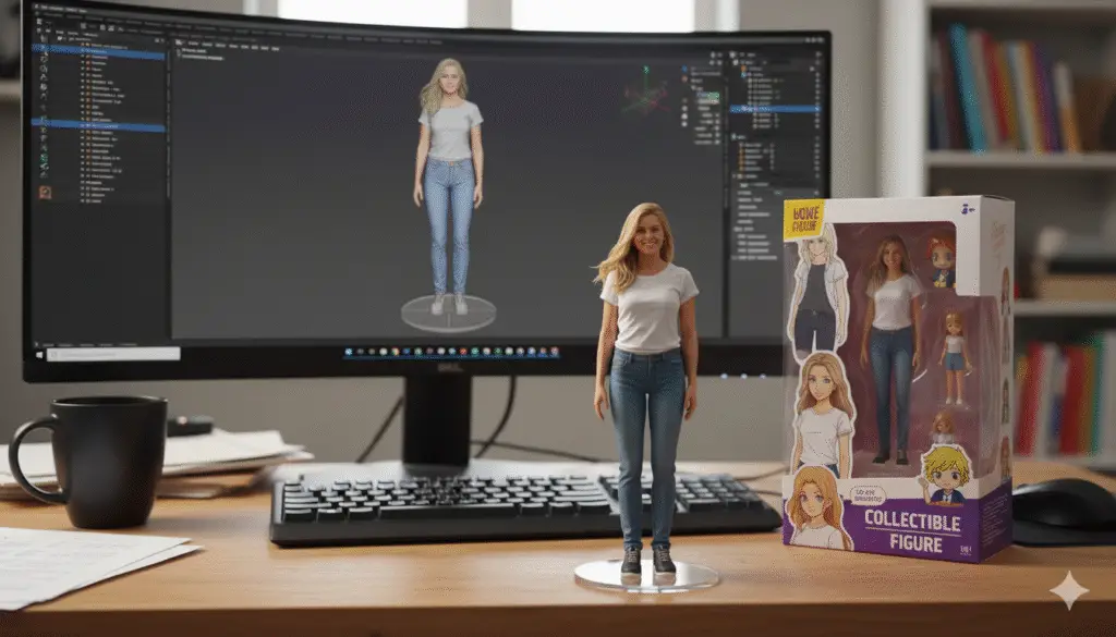 How to Create 3D Figurines Image with Nano Banana: Gemini AI (Free Prompt)