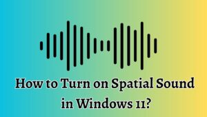 How to Turn on Spatial Sound in Windows 11? [Easy Steps]