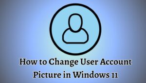 How to Change Your User Account Picture in Windows 11? [Easy Steps]