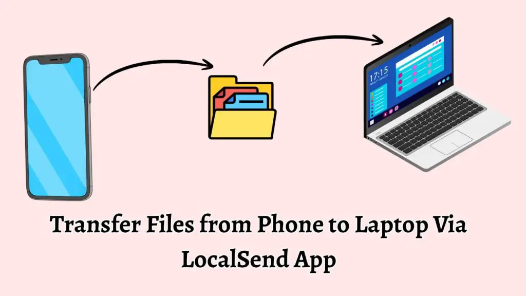 Transfer Photos & Videos from Phone to Laptop Via LocalSend App